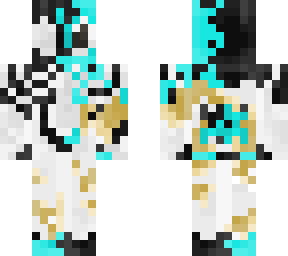 Spiderman Maximum venom suit but it's inverted | Minecraft Skin