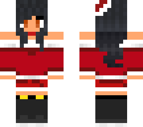 aphmau santa | Minecraft Skin