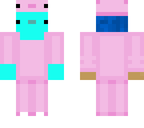 buff axolotl | Minecraft Skins