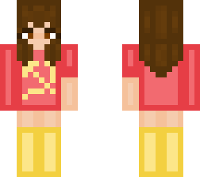 communist uwu girl | Minecraft Skin