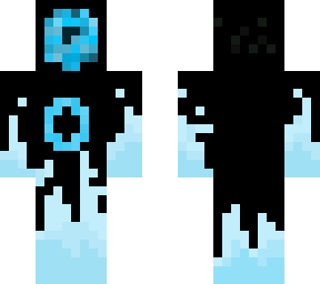 Flaming eye | Minecraft Skin