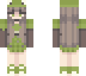 frog girl | Minecraft Skin