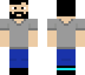 Normal Guy with a Beard | Minecraft Skin