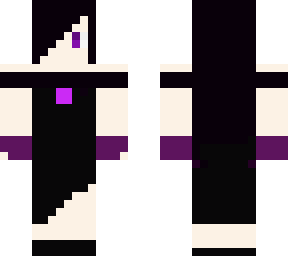 Raven The Corrupted Hero | Minecraft Skin