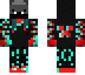 Szop zglitchowany | Minecraft Skin