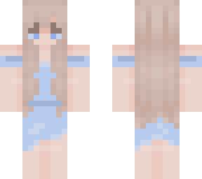 Blue Dress | Minecraft Skins