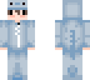 blue axolotl boy | Minecraft Skins