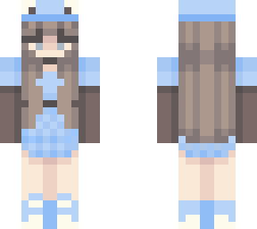 Blue Frog Skin! | Minecraft Skin