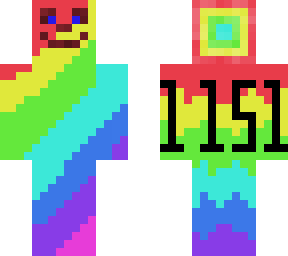 Colorful skin :) | Minecraft Skin