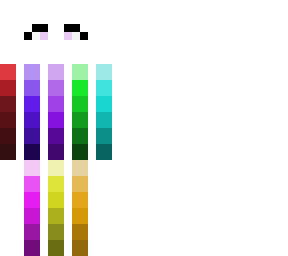 Colour Palettes | Minecraft Skin