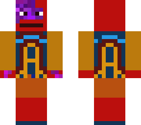 Corrupted Elmo | Minecraft Skin