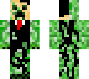 Creeper transformation V1 | Minecraft Skin