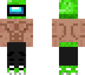 green sus buff | Minecraft Skin