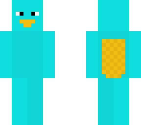 Perry the Platypus (Agent P) | Minecraft Skin