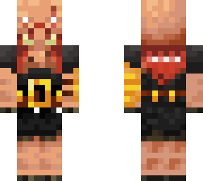 PIg Brute girl edited | Minecraft Skin