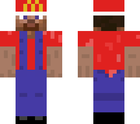 Red Plumber | Minecraft Skin