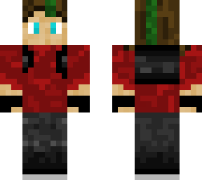 Red shirt Guy | Minecraft Skin