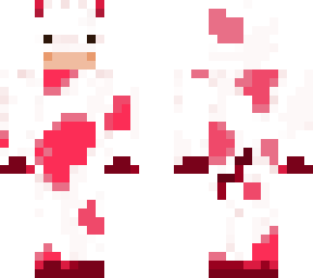 Strawberry Cow | Minecraft Skin
