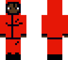 tech fleece all red | Minecraft Skin