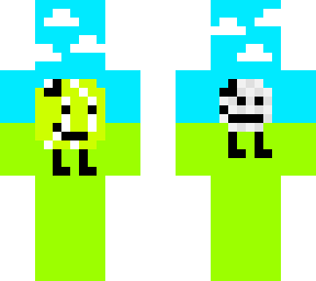 tennis ball and golf ball | Minecraft Skin