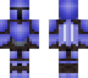 Blue Mandalorian | Minecraft Skin
