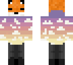 Comfy Fox 2.0 revamped | Minecraft Skin