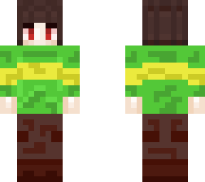 GlitchTale Chara | Minecraft Skin