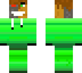 Half Robot Half Human Minecraft Skins