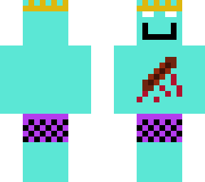 King Cyan | Minecraft Skin