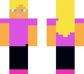 long haired alex | Minecraft Skin