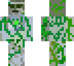 Mossy Statue | Minecraft Skin