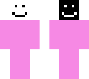 pink bot skin | Minecraft Skin