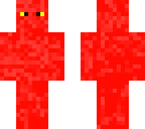 The Red Void Monster | Minecraft Skin