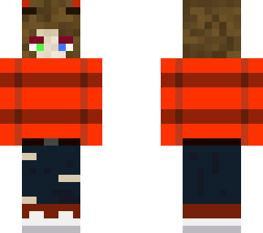 Aaron|| Demon OC | Minecraft Skin
