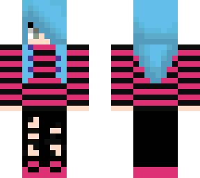 emo scene | Minecraft Skins