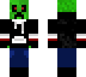 Creeper(human looking form???) | Minecraft Skin