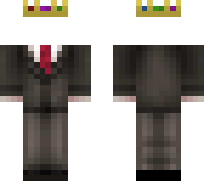 Crown And Suit | Minecraft Skin