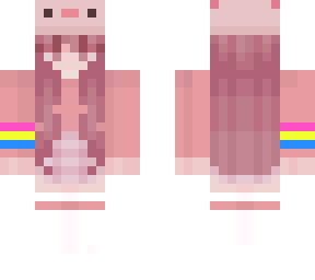 Axolotl Kawaii Cute Animal | Minecraft Skins