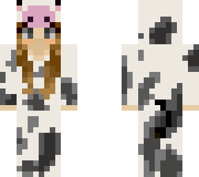 cow cute girl | Minecraft Skins