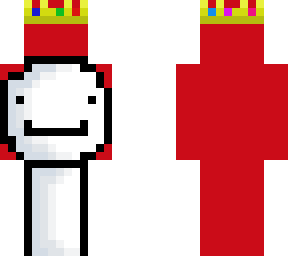 Dream King Red | Minecraft Skin