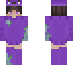 Purple Fox Minecraft Skins