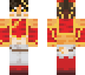 Firecracker Tristana | Minecraft Skin