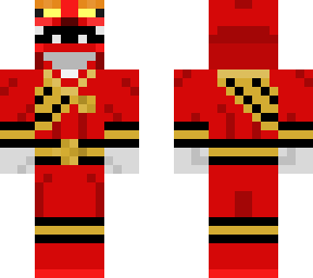 Gaoranger Gao Red | Minecraft Skin
