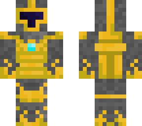 golden knight | Minecraft Skins