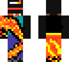 Lava Steve | Minecraft Skin