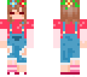 Matching skin with my bestie's | Minecraft Skin