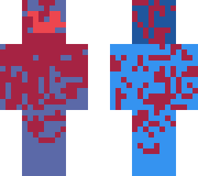 Red corruption | Minecraft Skin