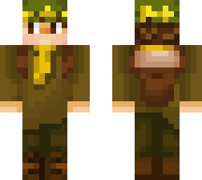 Snufkin (The Moomins) | Minecraft Skin