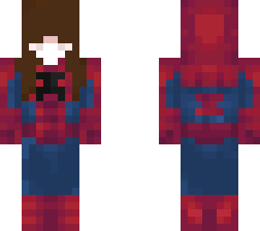 spiderman girl chica | Minecraft Skins