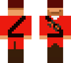 TF2 soldier | Minecraft Skin